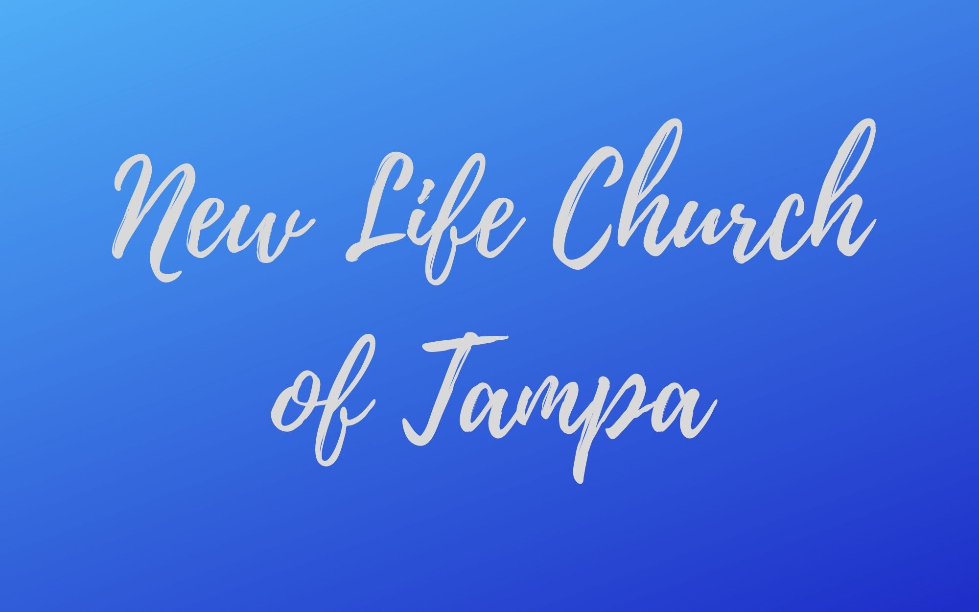 Evangelism Churches - Somebody Cares Tampa Bay